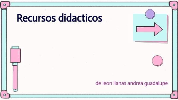 recursos didácticos