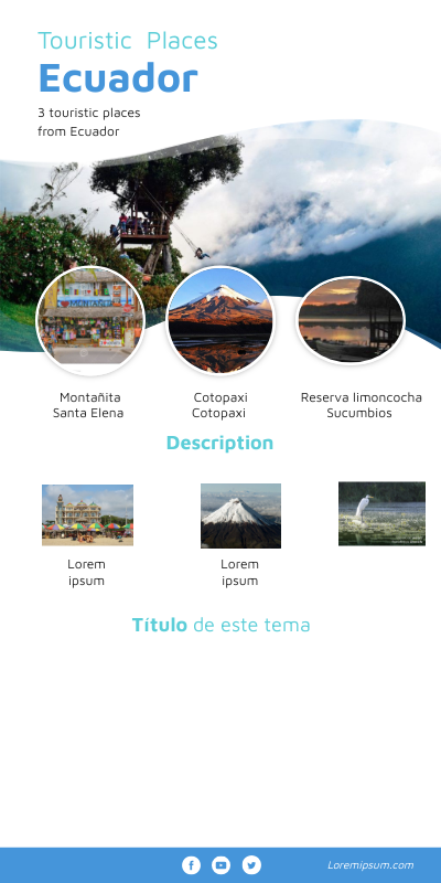 Touristic Places | Genially