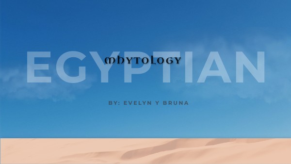 egyptian mythology | Genially