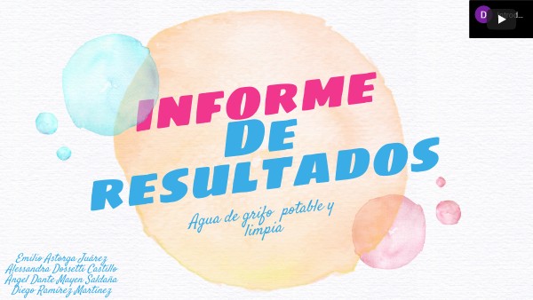 Informe | Genially