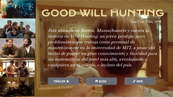 Good Will Hunting- Infografía | Genially