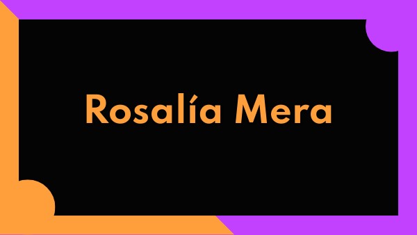 Rosalía Mera