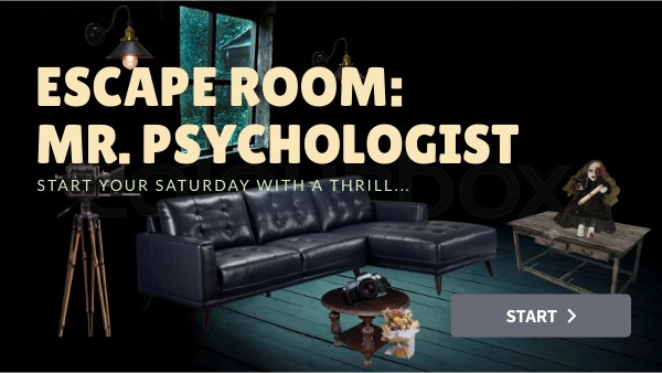 DISTED Psych Club: Escape Room "Mr Psychologist"