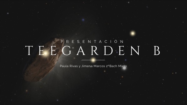 PRESENTACIÓN Teegarden B