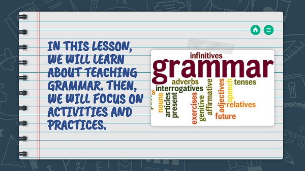 TEACHING GRAMMAR