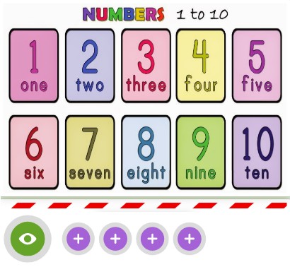 PRE-A1 NUMBERS 1 TO 1O | Genially