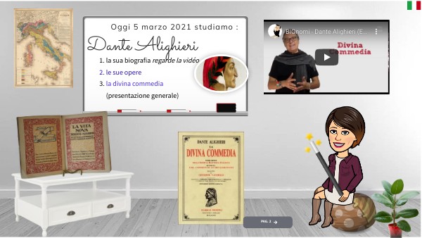 Dante - risorse usate in classe | Genially