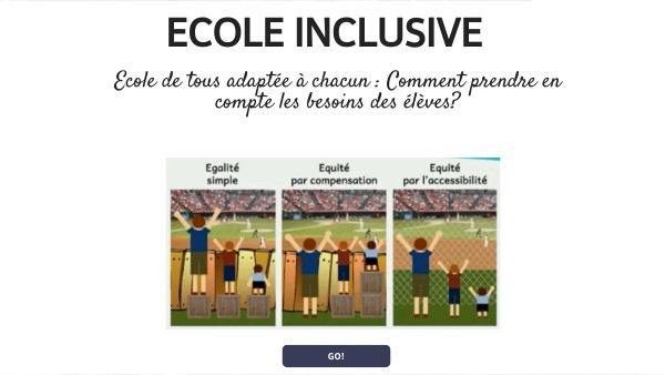 ECOLE INCLUSIVE