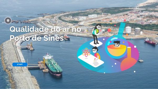 Qualidade do ar no Porto de Sines | Genially