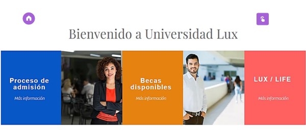Presentando a la Universidad Lux
