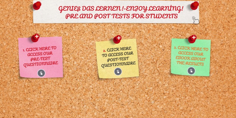 Pre& Post Tests for Students