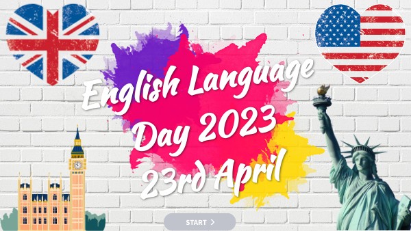 English Language Day 2023 23rd April | Genially