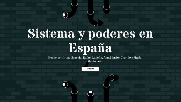 Sistema y poderes en España | Genially