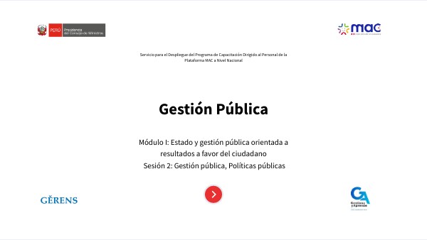 Actividades lúdicas - Sesión 2 (GP) | Genially