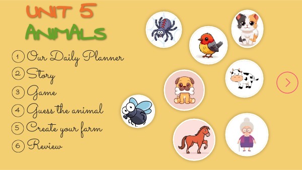 Animals Assembly Unit 5