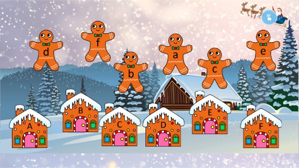Gingerbread Houses ABC | Genially