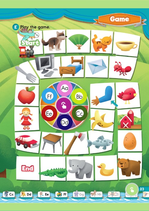Oxford Phonics 1 Board Games | Genially