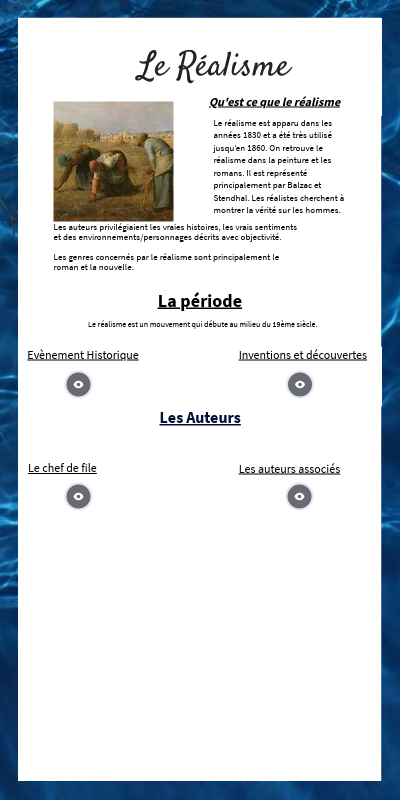 Réalisme Français | Genially