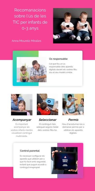 Les TIC en infants de 0-3 anys per Anna Mourelo | Genially