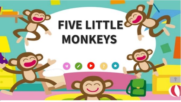 five little monkeys | Genially