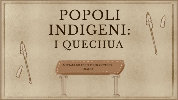 popoli indigeni quechua | Genially
