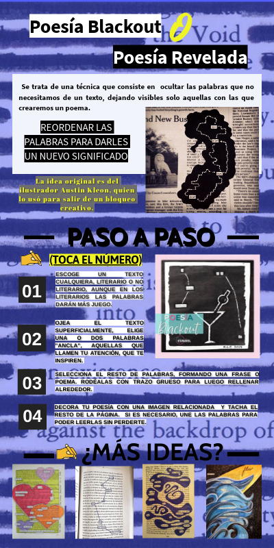 INFO POESÍA BLACKOUT CON ENLACES