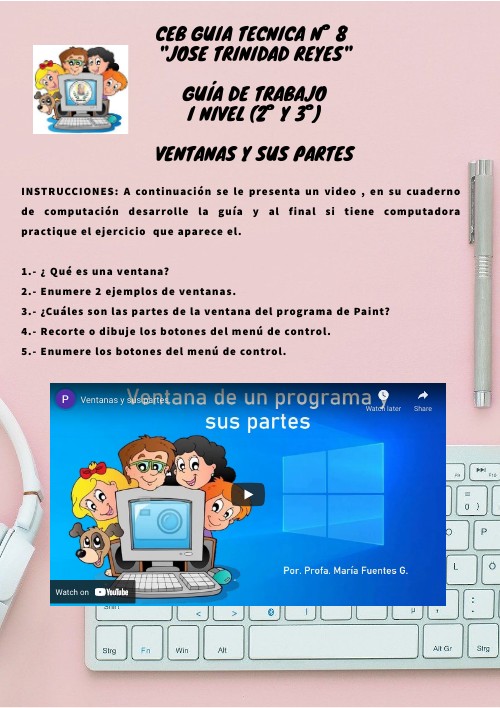 Ventanas de Windows I Nivel | Genially