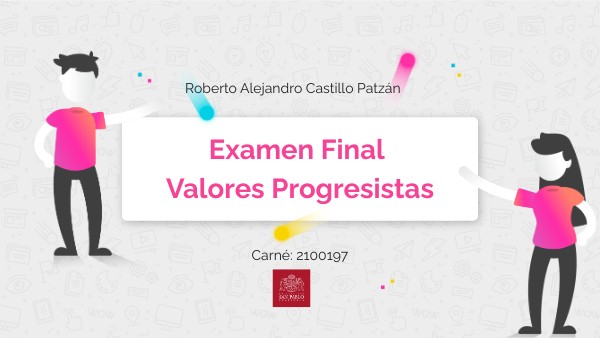 Curso Valores Progresistas | Genially