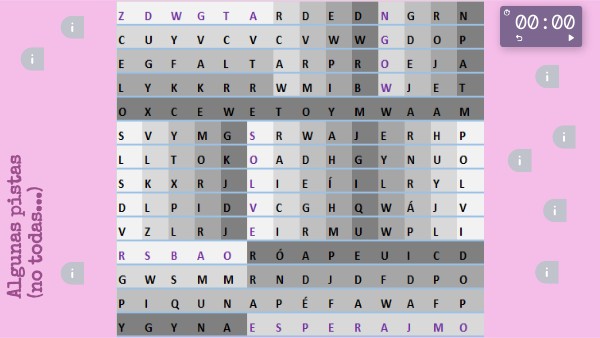 Sopa de letras (Preescucha) -1 | Genially