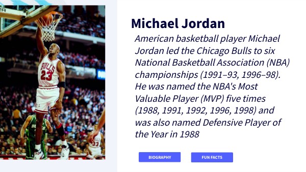 Michael Jordan BIography