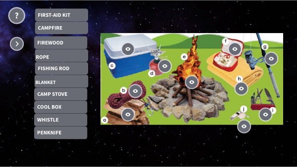 Unit 2 campfire vocabulary | Genially