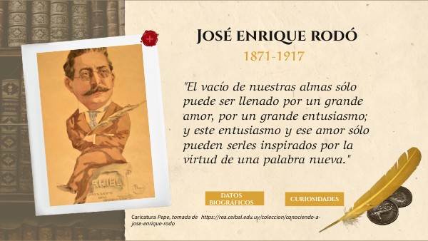 José Enrique Rodó | Genially