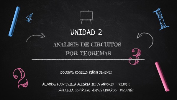 ANALISIS DE CIRCUITOS POR TEOREMAS | Genially