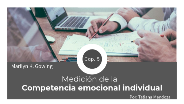 Medición de la COMPETENCIA EMOCIONAL INDIVIDUAL | Genially
