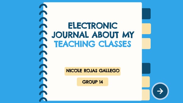 E-Journal Nicole Rojas | Genially
