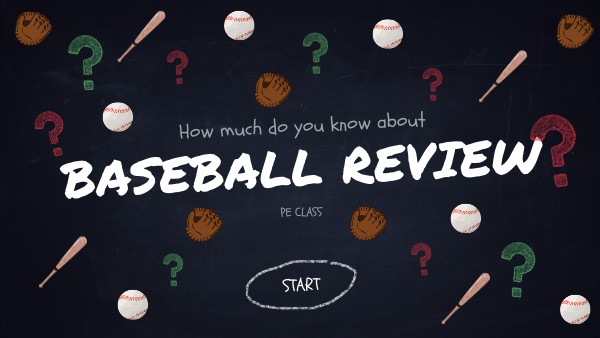 Baseball Review | Genially