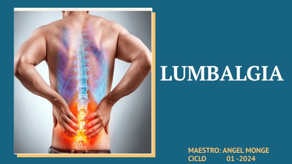 LUMBALGIA | Genially