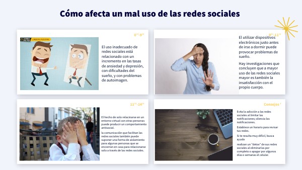 Cómo afecta un mal uso de las redes sociales | Genially