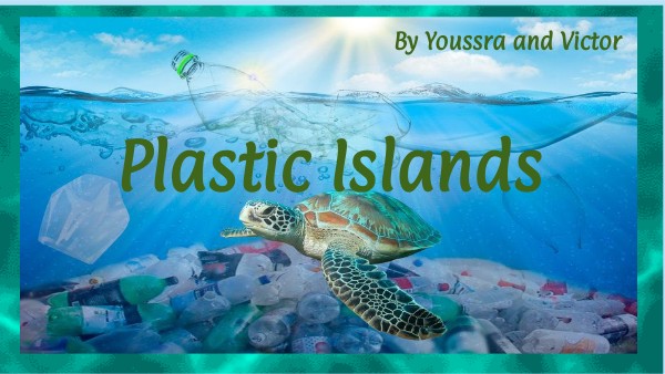 Plastic islands