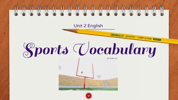 Sports Vocabulary