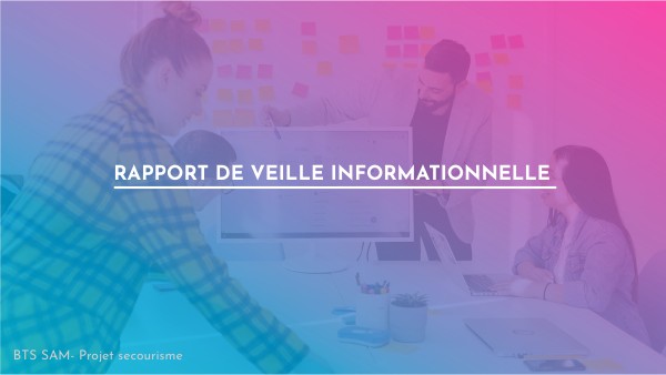 Veille informationnelle | Genially