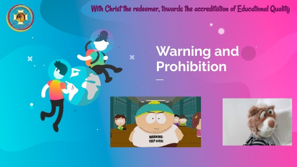 U04_09_Warning and Prohibition | Genially