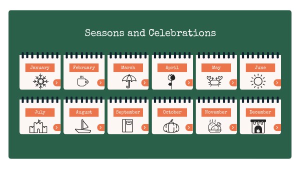 Seasons and Celebrations | Genially