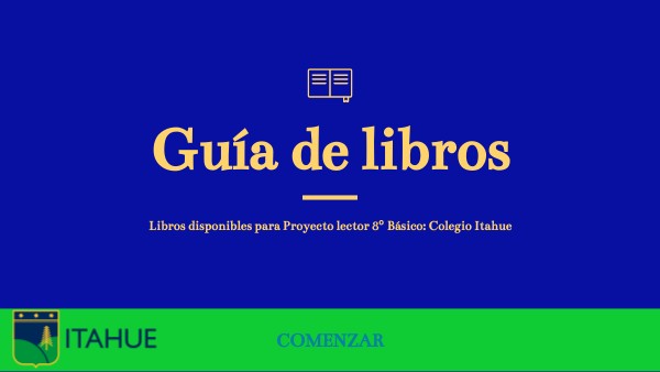 Proyecto Lector 8º Básico | Genially