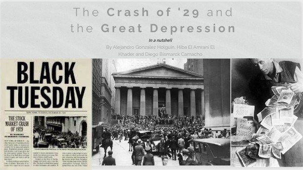 The Crash of '29 and the Great Depression | Genially
