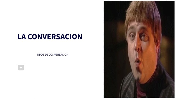 la conversación