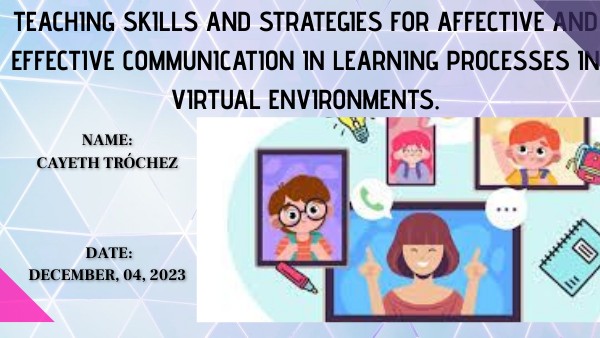 effective and affective communication