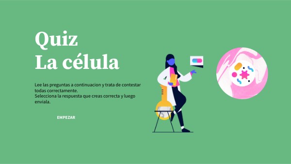 Quiz La celula | Genially