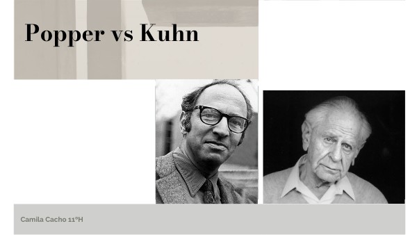 POPPER VS KUHN