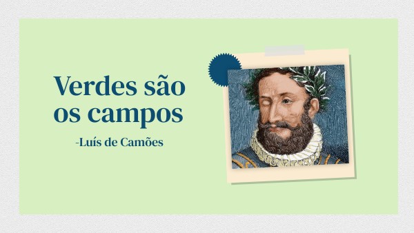 Verdes são os campos | Genially